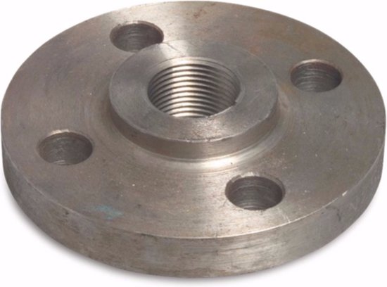 Flens draad staal verzinkt S235JR DN100 4" bi. PN10/16 EN1092-1 T1 | bol