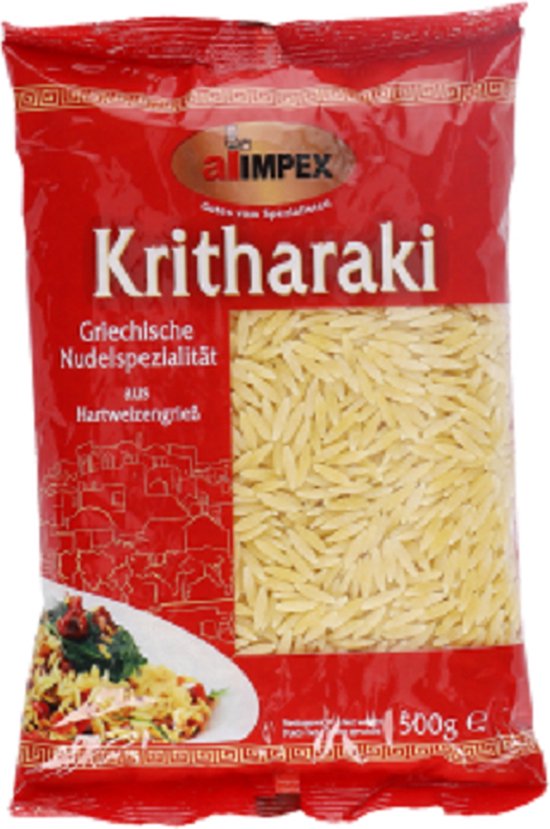 Alimpex Kritharaki Griekse noedels - zak van 500 g | bol