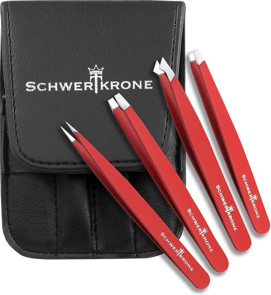 Pincetten wenkbrauwen epileren 4 stuks set splinterpincet | bol