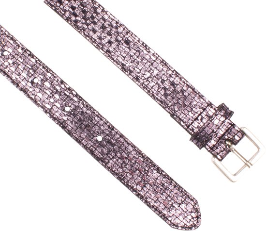 Legend Dames - Leren Riem - 85 cm - Lila | bol