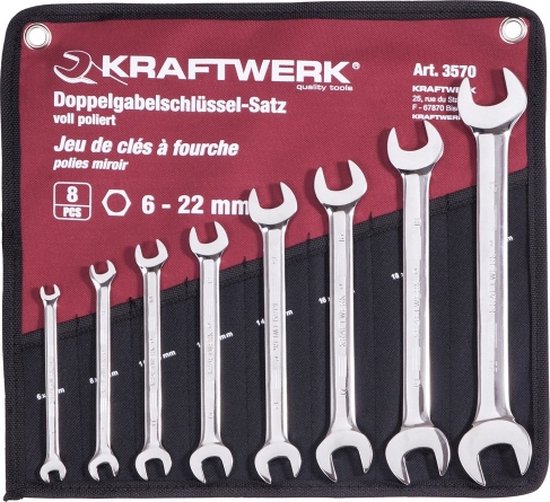 Kraftwerk - Steeksleutelset 8-delig | bol.com