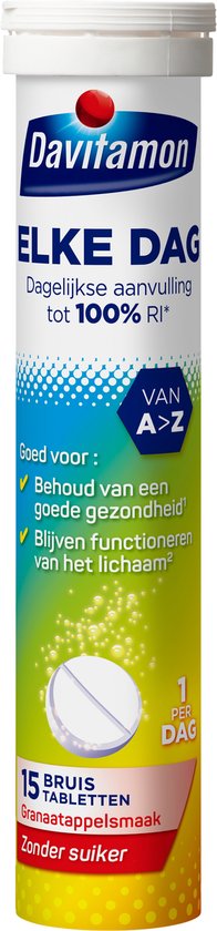 Davitamon Elke Dag - Complete multivitaminen met 22 essentiële ...