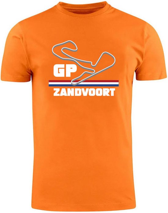 Dutch Grand Prix Zandvoort Circuit Oranje T-shirt - formule 1 - max - 1 ...