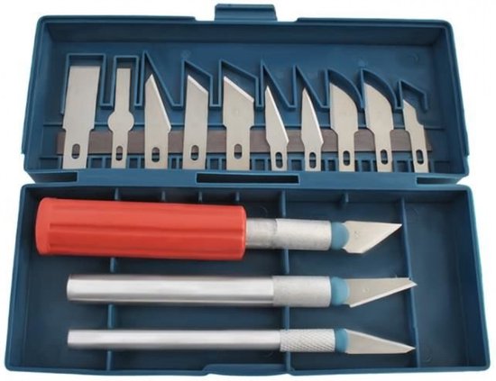 Borvat® | 16 Exacto Style Multifunctionele Hobby messen Crafts Carving ...