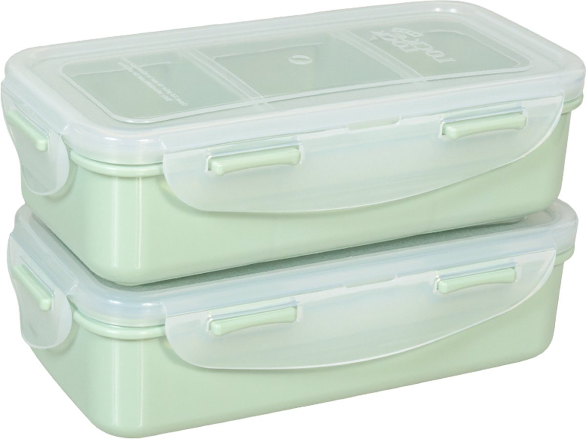 Lock&Lock Kleine Lunchbox - Bento Box - Snackdoosjes - Met ...