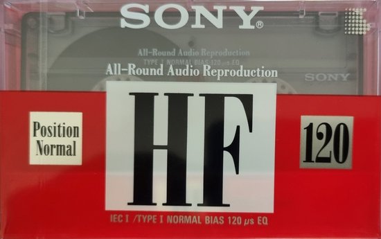 Sony HF120 Cassettebandje Type I 2x 60min | bol