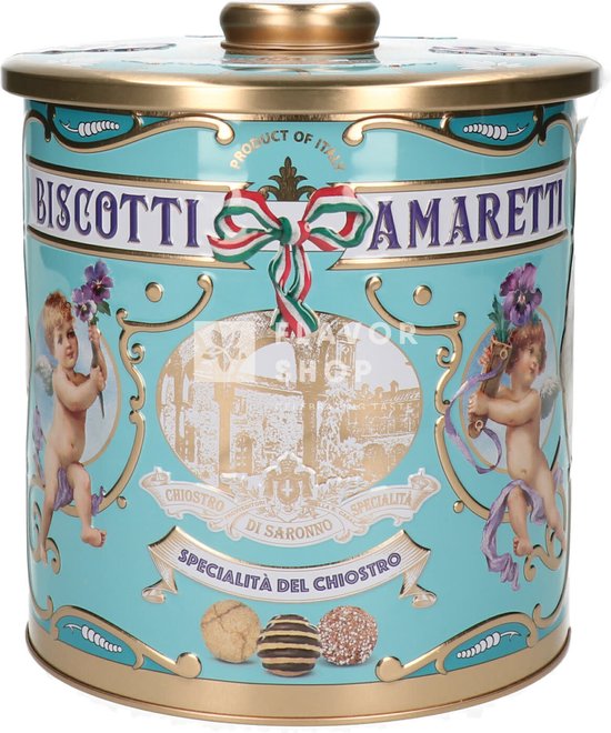 Chiostro Amaretti in blik Blauw | bol
