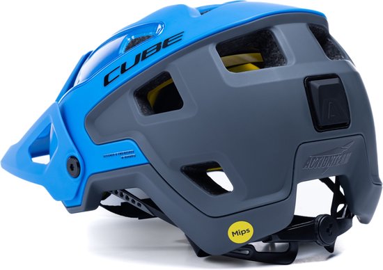 Cube Strover X Actionteam Mtb-helm Blauw L | bol