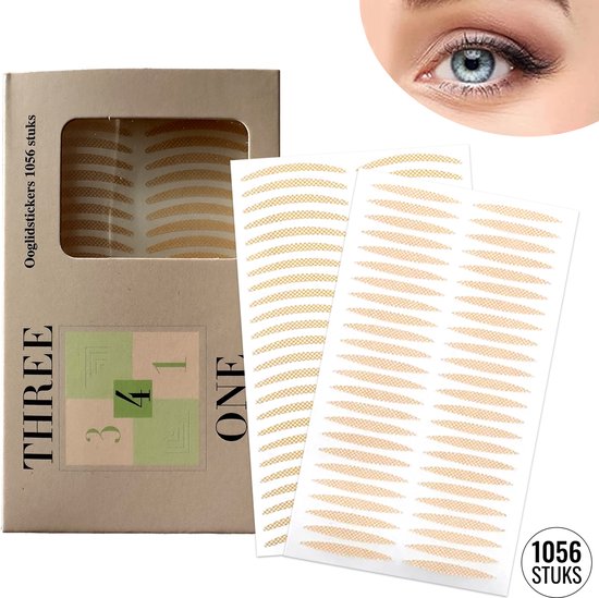 Three4One - ooglidstickers - onzichtbaar - ooglidcorrectie - ooglidtape ...