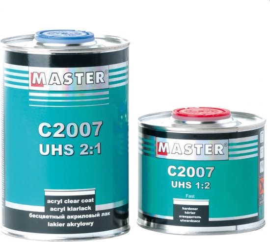 Master Troton C2007 UHS Blanke Lak Set 1L + 0.5L | bol