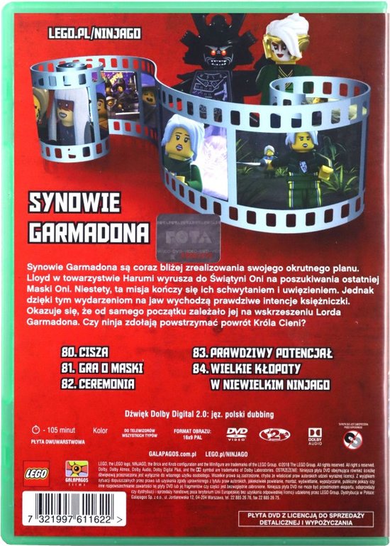 Lego Ninjago [DVD] (Dvd), Alex Medtlek | Dvd's | bol