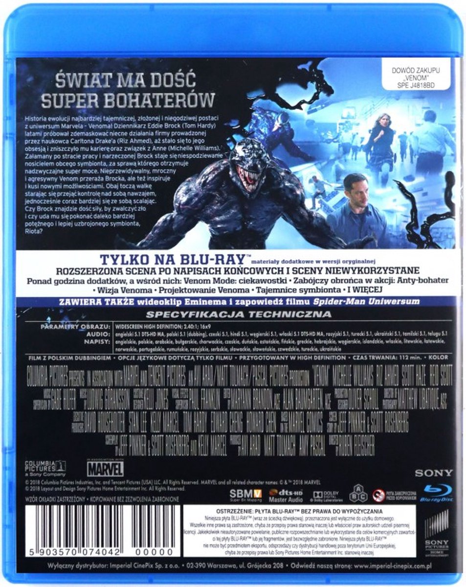 Venom [Blu-Ray] (Blu-ray), Deen Brooksher | Dvd's | bol.com