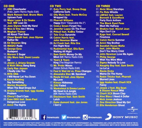 Now That's What I Call a Summer Party, various artists | CD (album ...