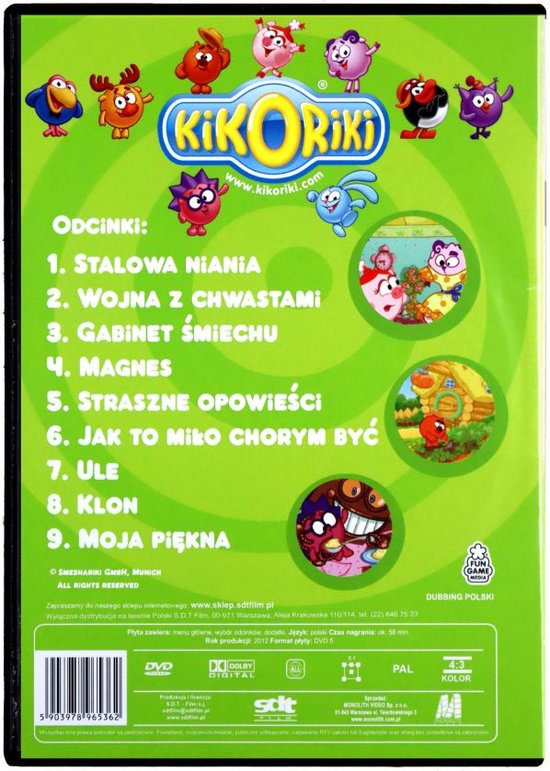 Kikoriki [DVD] (Dvd), Dan Green | Dvd's | bol