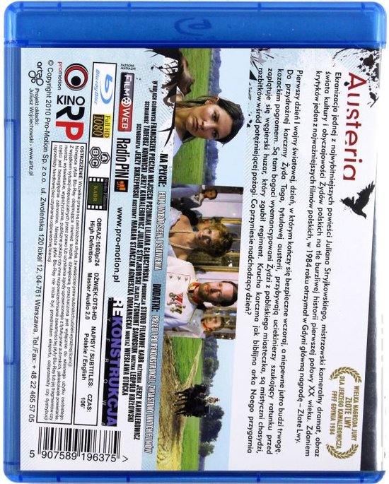Austeria [Blu-Ray] (Blu-ray), Wojciech Pszoniak | Dvd's | bol