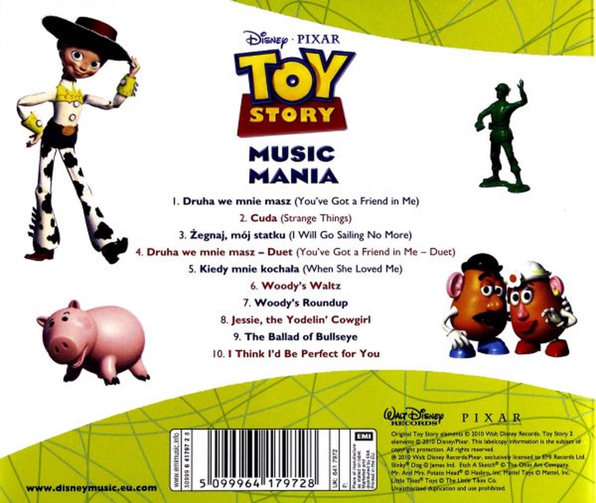 Toy Story Music Mania soundtrack [CD], Ost | Muziek | bol