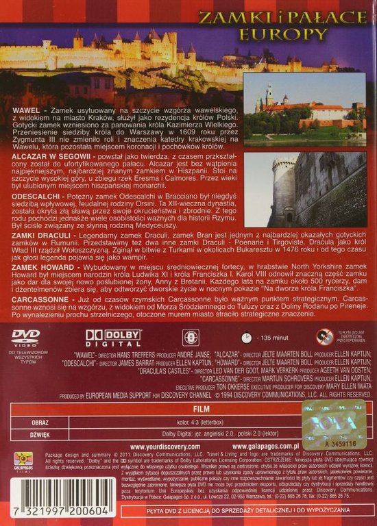 Great Castles of Europe [DVD] (Dvd), Sheldon Smith | Dvd's | bol