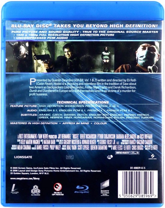 Hostel [Blu-Ray] (Blu-ray), Derek Richardson | Dvd's | bol