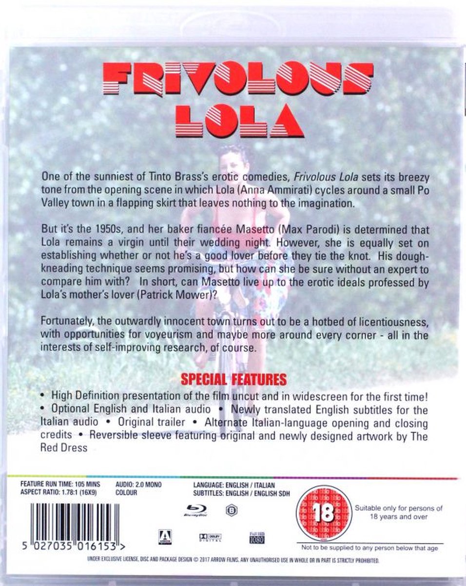 Frivolous Lola (Blu-ray), Patrick Mower | Dvd's | bol