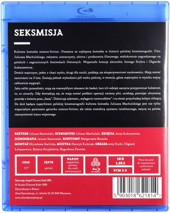 Seksmisja [Blu-Ray] (Blu-ray), Dorota Stalinska | Dvd's | bol