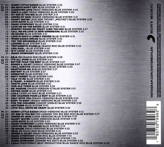 Blue System: Maxi & Singles Collection [3CD], Blue System | CD (album ...