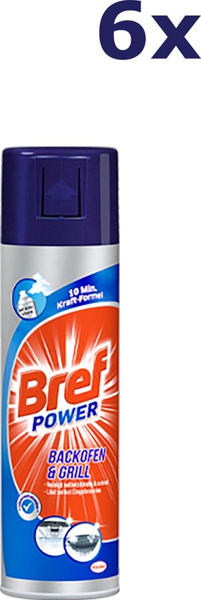 6x Bref oven & Grillreiniger 500ml | bol