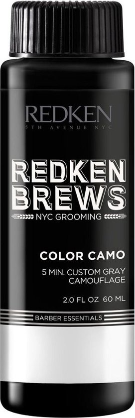Redken Brews Color Camo - Ash - Haarmasker - 60 ml | bol
