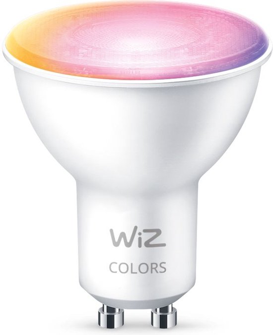 WiZ Spot Slimme LED Verlichting - Gekleurd en Wit Licht - GU10 - 50W ...