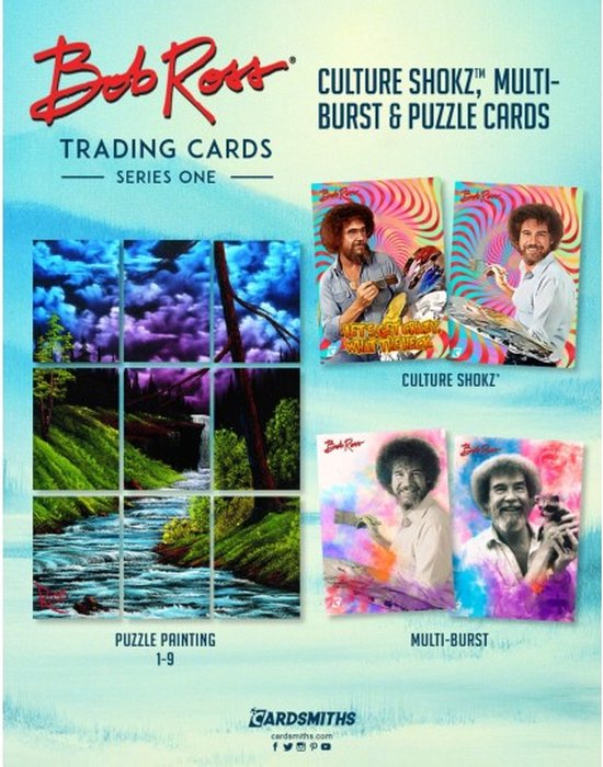 Bob Ross Trading Cards Series One - Cardsmiths - Verzamelkaarten ...