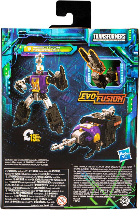 Transformers - Generations Legacy Evolution Deluxe Class Action Figure Insecticon... | bol