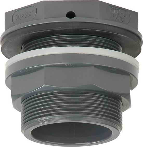 VdL PVC-U tankdoorvoer 63 mm x 2 3/4" bu.dr. | bol