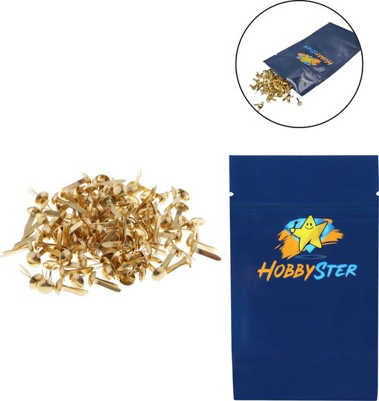 Mini Splitpennen - 200 stuks - 4,5x8mm - Splitpennen - Splitpennen Goud ...