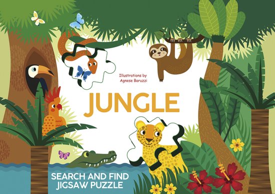 Search and Find Jigsaw Puzzle- Jungle: Search and Find Jigsaw Puzzle ...