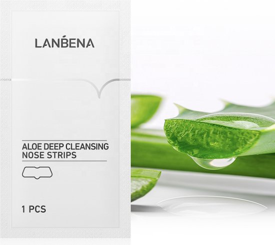 Lanbena Aloe Diepe Reiniging Neus Strips - verwijderen Van Mee-Eters ...