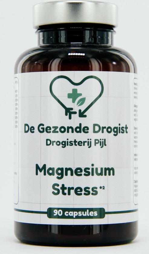 De Gezonde Drogist Magnesium Stress 90 capsules | bol