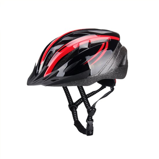Falkx Helm Unisex Rood/zwart Maat 55-58 Cm (m) | bol