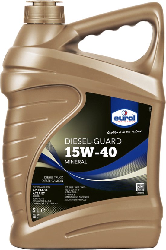 Eurol Diesel-Guard 15W-40 - 1L | bol