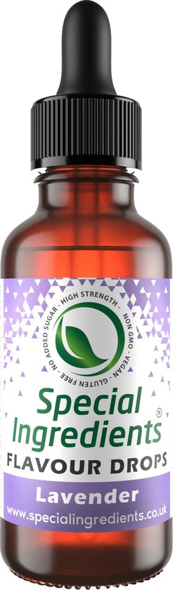 Lavendel Smaak Druppels - 30ml - Smaakdruppels - Flavour Drops ...
