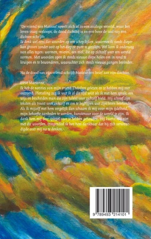 De vriend van Matisse, Theo Monkhorst | 9789493214101 | Boeken | bol