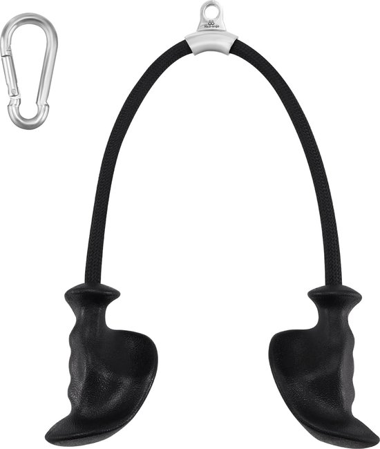 Corde triceps, poignées ergonomiques, rangement triceps, corde torsadée ...