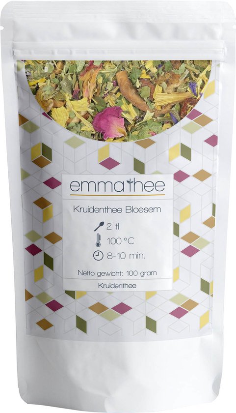 Kruidenthee Bloesem 100 Gram - Losse Thee - Puur & Natuurlijk - Bloemig ...