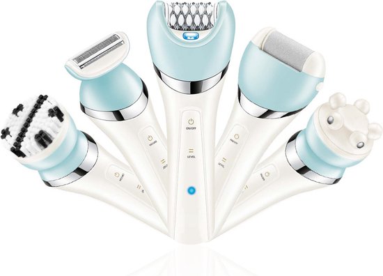 Epileerapparaat Dames - Epilator Gezicht- Lichaam En Gezicht- Draadloos ...