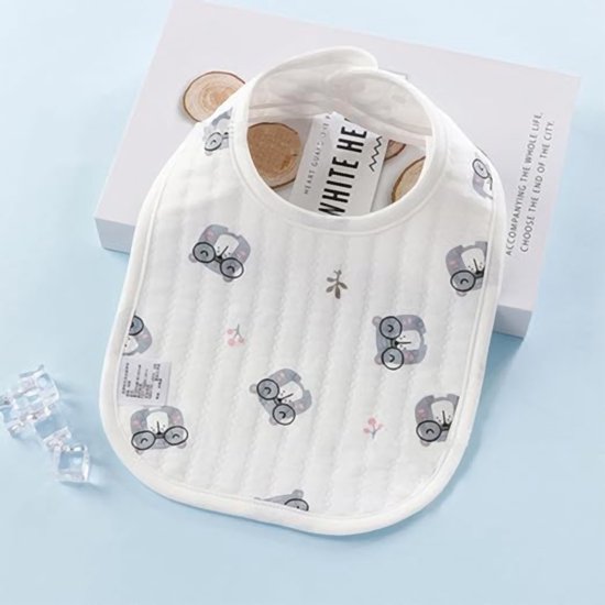 Baby slabbetjes voor jongens en meisjes - verpakking van 4 biologisch ...