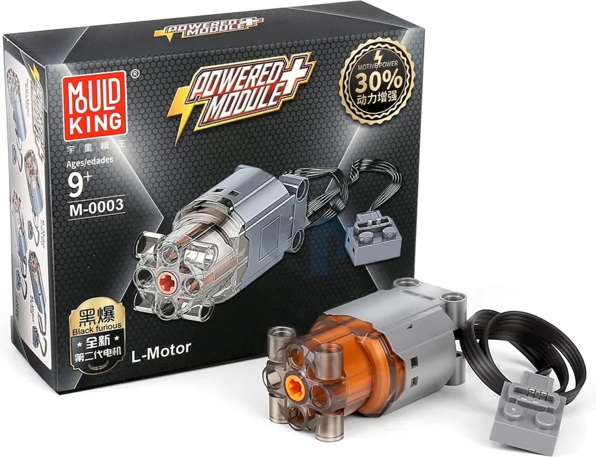 Mould King L motor - Compatible met de bekende merken - Motoren, accu ...