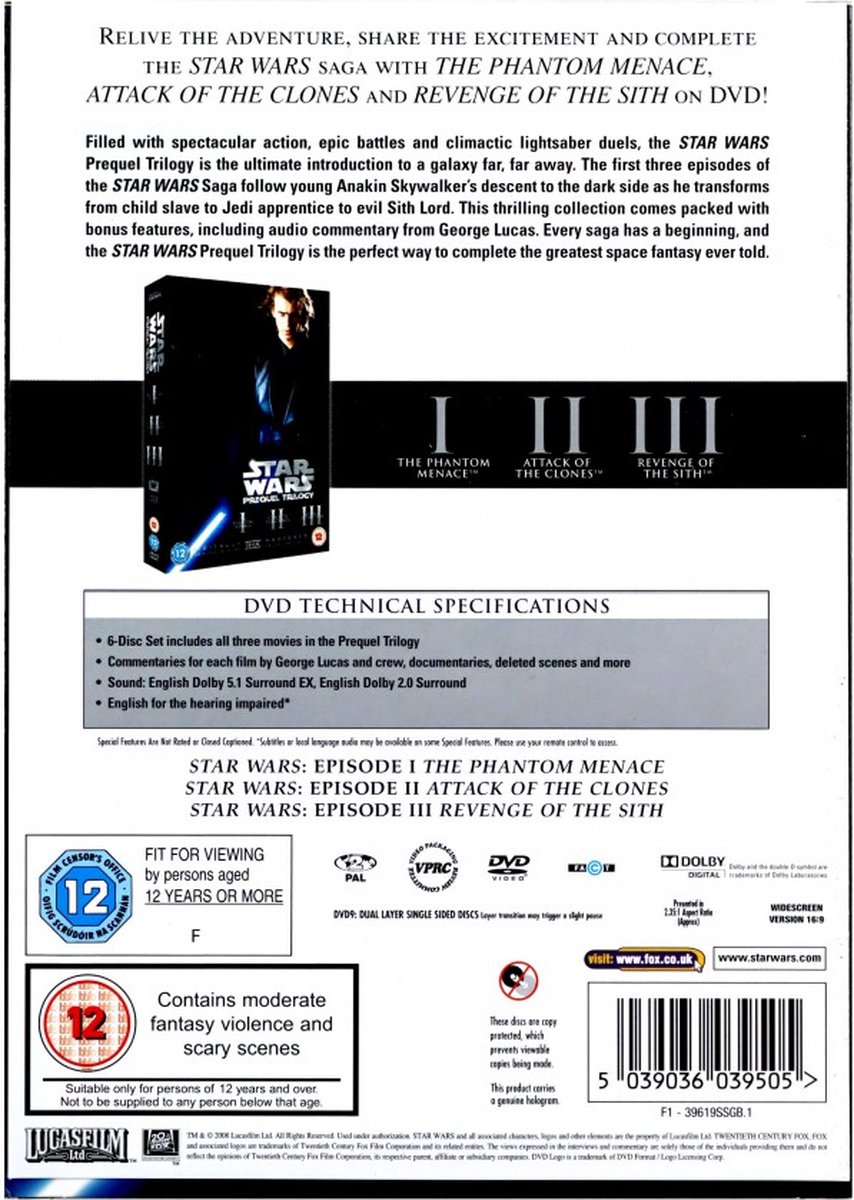 Star Wars: Episode IV: A New Hope [DVD] (Dvd), Mark Hamill | Dvd's | bol
