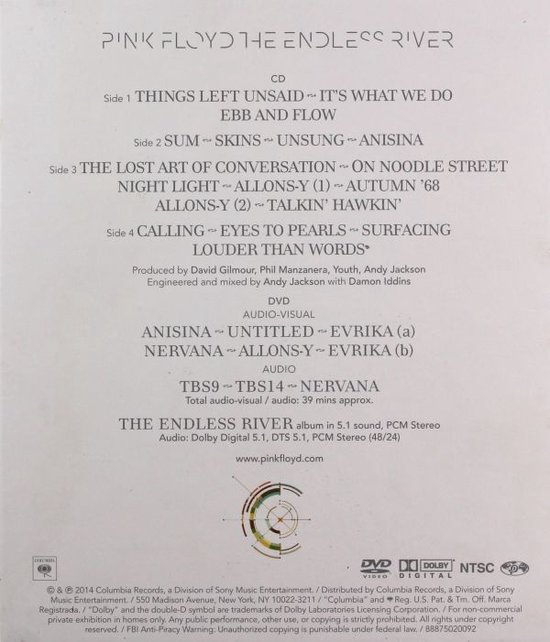 Pink Floyd - Endless River, Pink Floyd | Muziek | bol.com