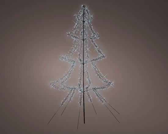 LED Kerstboom 3 meter cluster LED - Cool White | bol