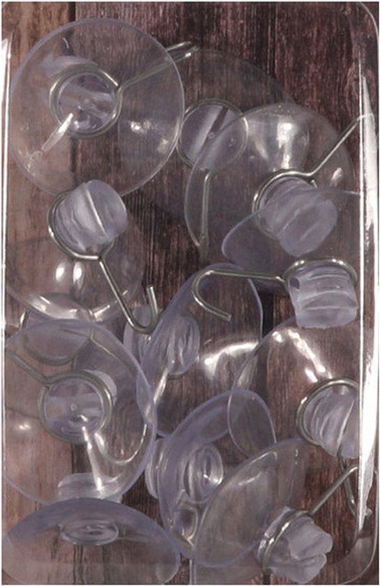 Svenska Living kerstverlichting ophanghaakjes zuignappen - 12x stuks ...