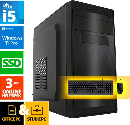 Intel Compleet PC SET | Intel Core i5 | 16 GB DDR4 | 1 TB SSD - NVMe ...