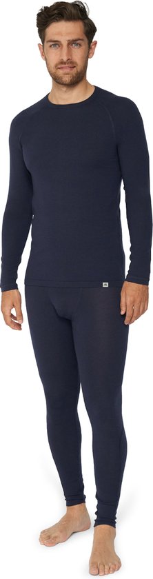 DANISH ENDURANCE Thermo Ondergoed set voor Heren - van Merino Wol - Ademend - Donker... | bol